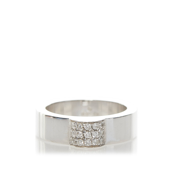 Gucci | Jewelry | Gucci White Gold And Diamonds Ring | Poshmark